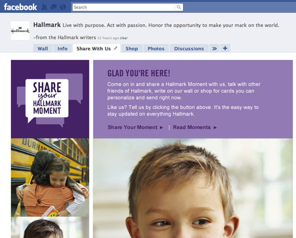 Project Launch: Hallmark Facebook “Share Your Moment” - Ramsey Mohsen Blog